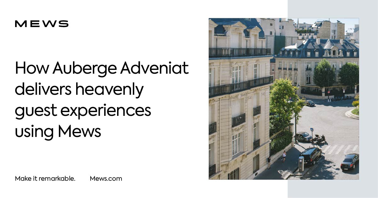 Auberge Adveniat customer story | Mews case study